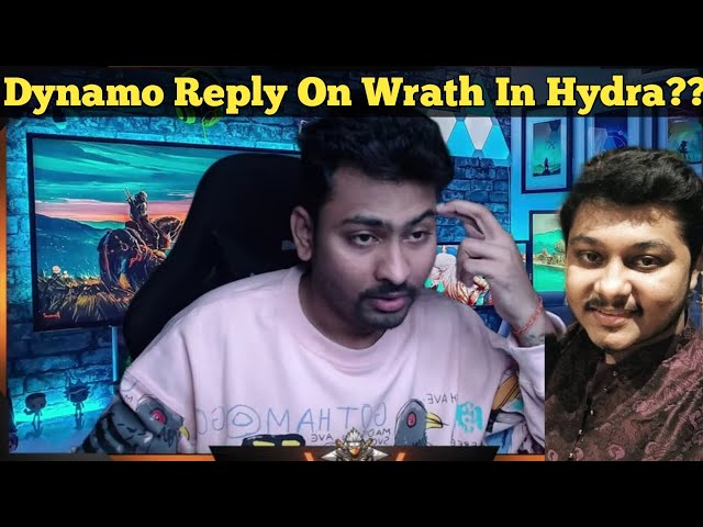 BGMI star Dynamo's response regarding the status of streamer Wrath's ...