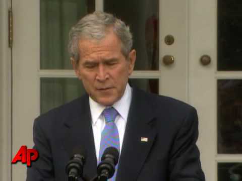 Pres. George W. Bush, Condi Rice, and Colin Powell congratulate ...