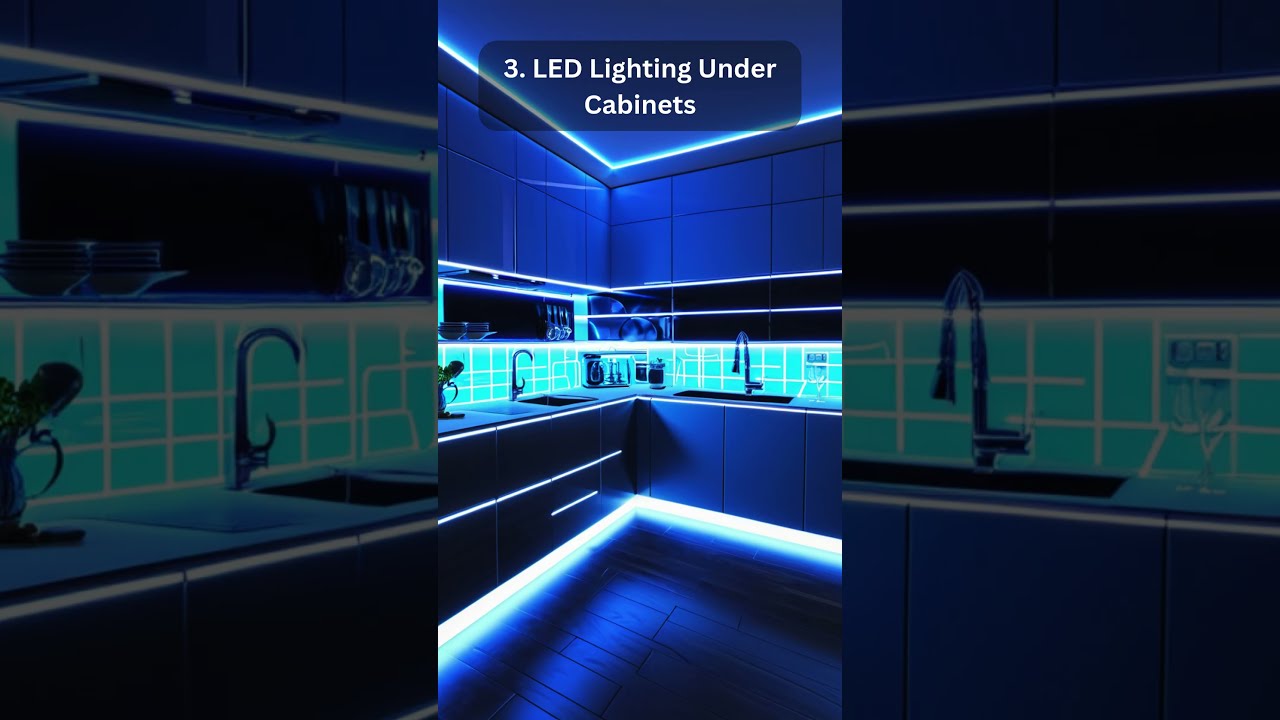 6 Futuristic Kitchen Design Ideas for the Tech-SavvyHome #kitchen #kitchendesign #home #kitchendecor