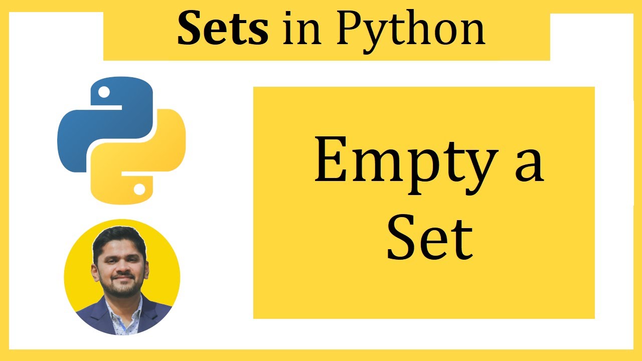 How to Empty a Set in Python | clear() method | Python Tutorial for Beginners | Amit Thinks