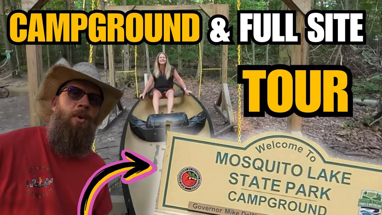 Mosquito Lake State Park Site Tour and Campground Review