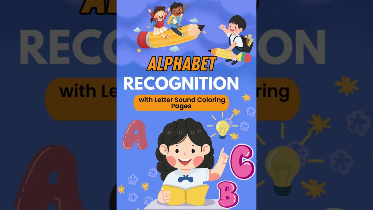 Alphabet Recognition with Letter Sound Coloring Pages