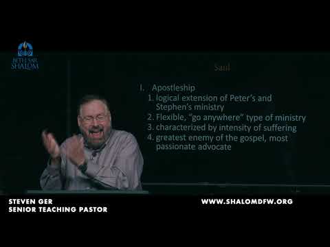 Book of Acts Pt 23 (9:1-16) Messianic Jewish Sermon Series Steven Ger @ Beth Sar Shalom 6/26/21