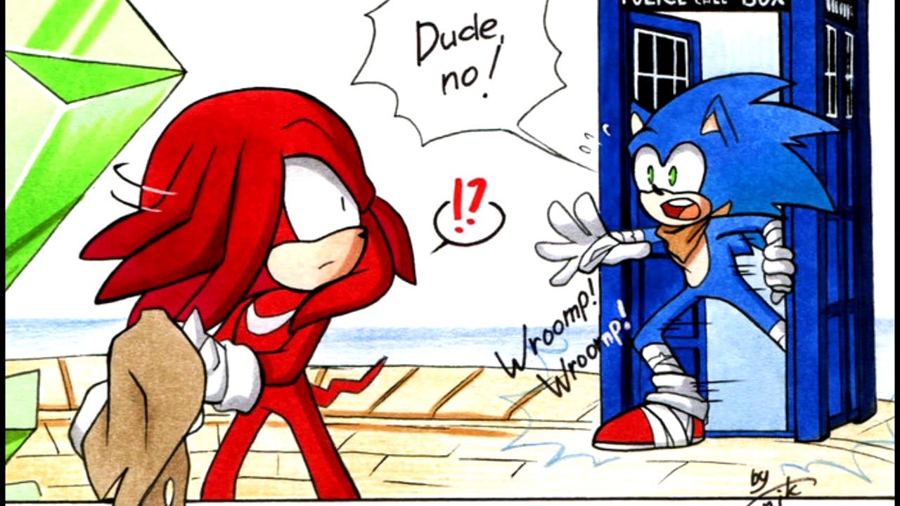 DUDE NO [SONIC COMIC DUB] COMIC by FinikArt