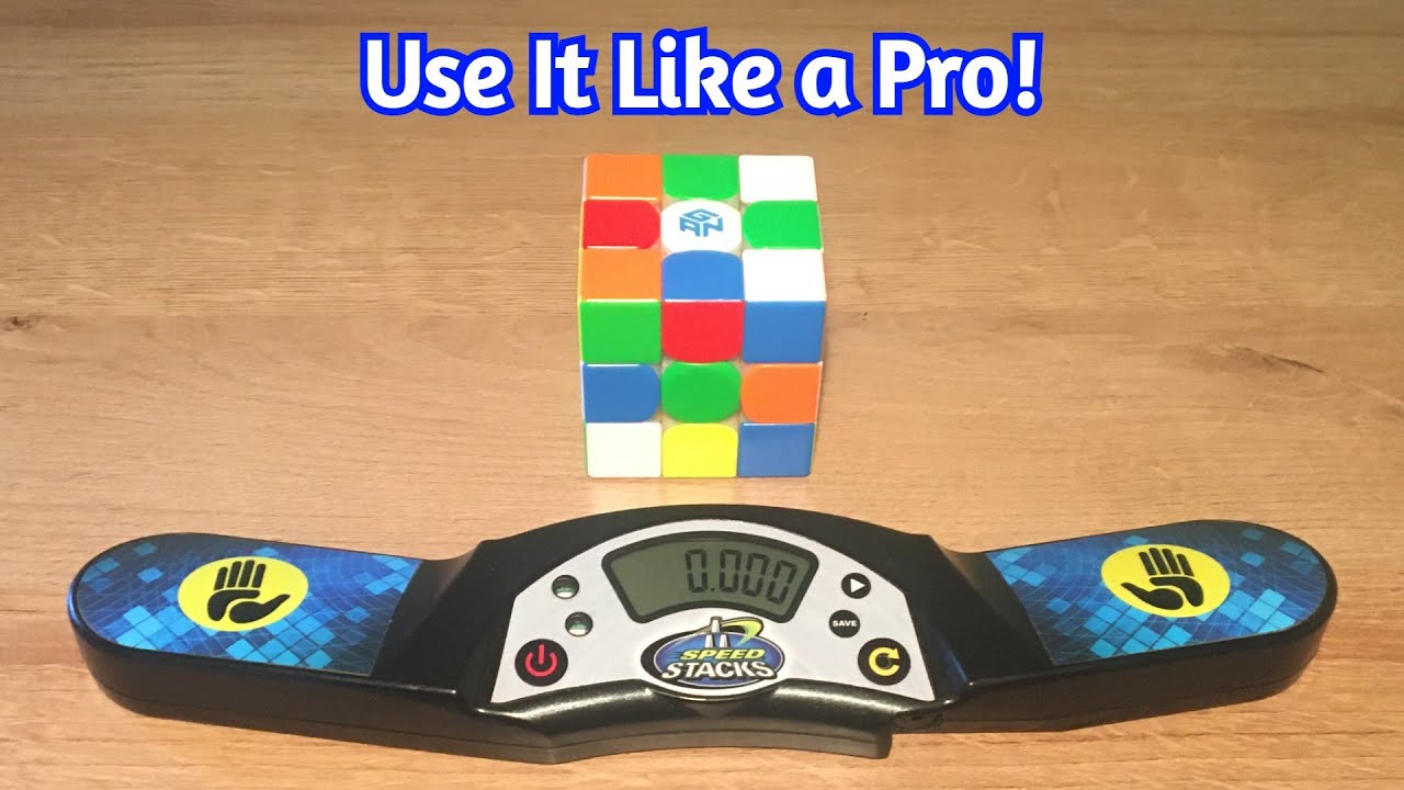 How to Use the SpeedStacks Timer