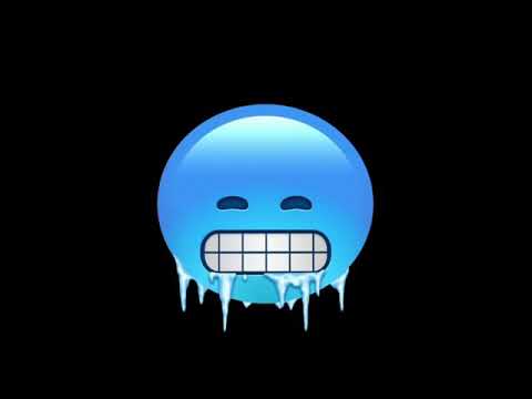 Shivering new 3d emoji 2021 black screen