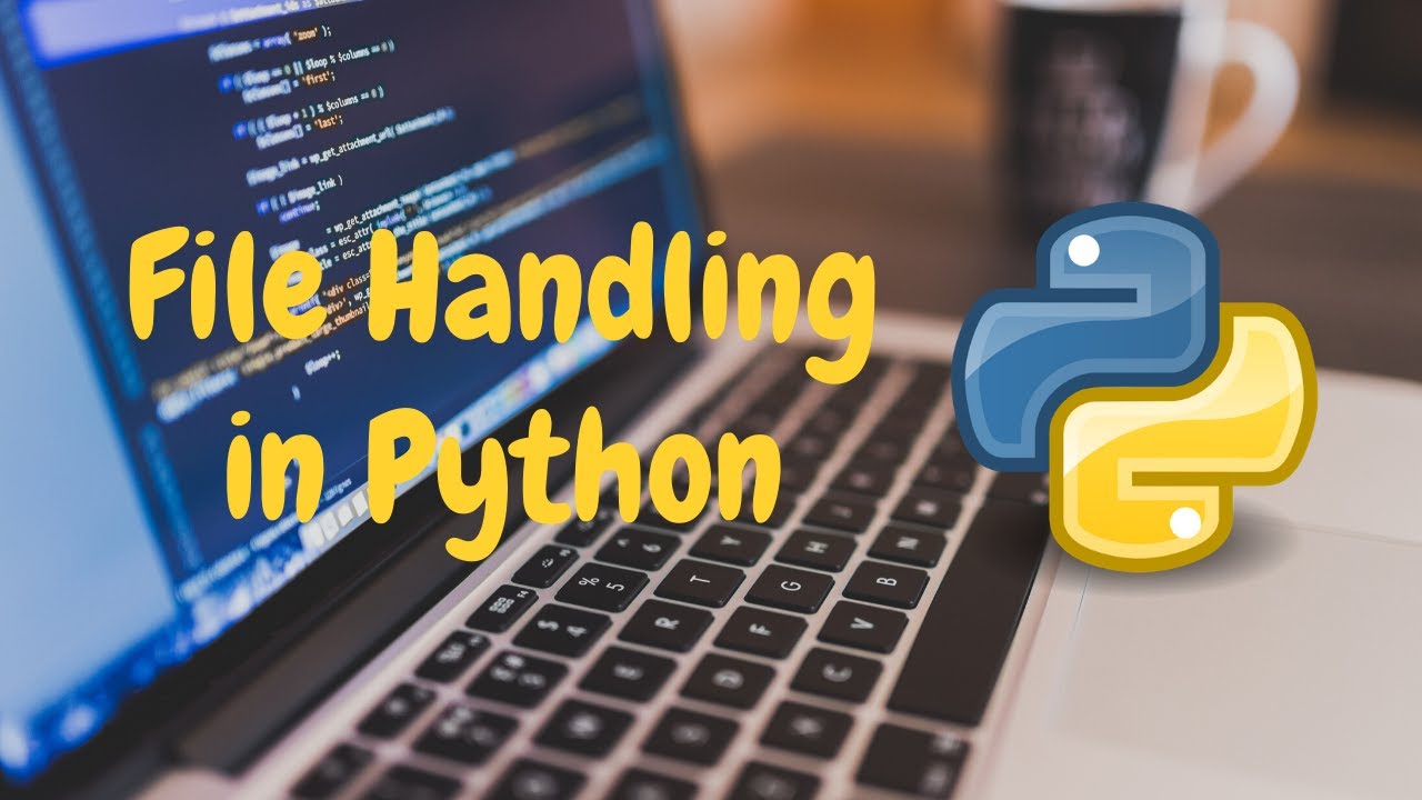 16. File Handling in Python | Python Tutorial