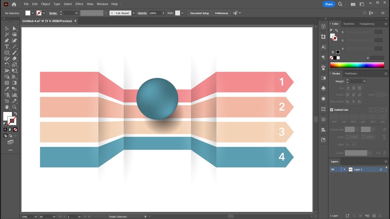 How to Create a Perspective Graph in Adobe Illustrator
