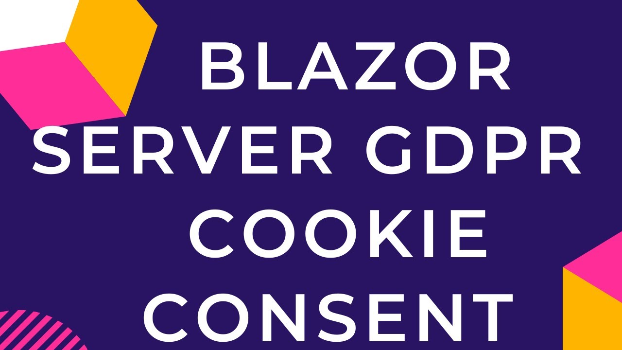 Blazor Server GDPR Consent Cookie