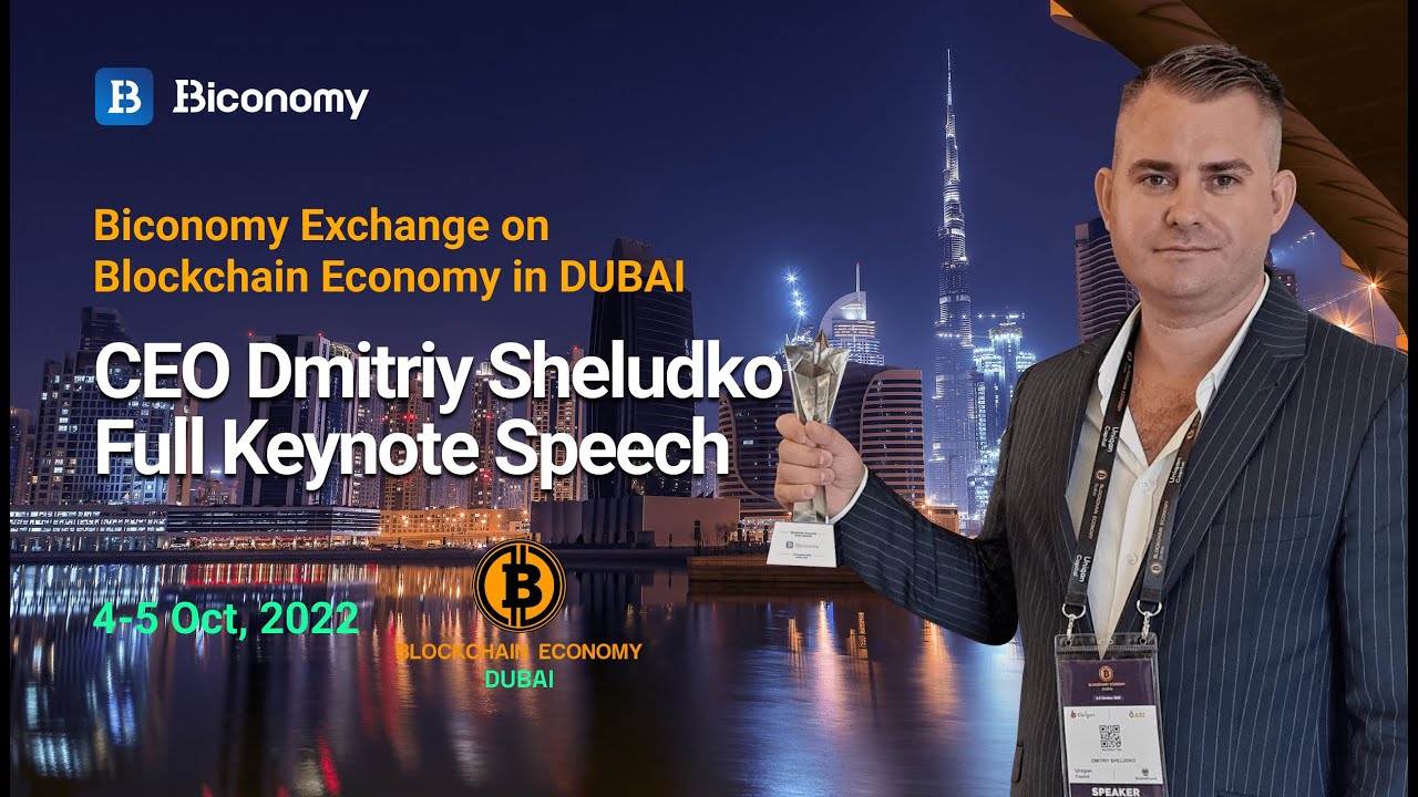 #KEYNOTESPEECH OF #BICONOMY CEO 