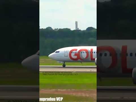 OLHA ESSA VELOCIDADE NA DECOLAGEM!!! BOEING 737-800 GOL DECOLANDO!!