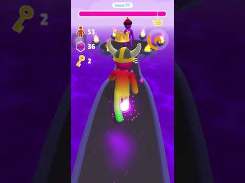 Giant Rush for Android, iPhone - Fun stickman control game All Level #Shorts