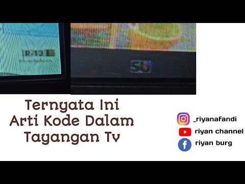 APA ARTI KODE (SU, BO A, R)PADA TAYANGAN TV?. ternyata ini artinya