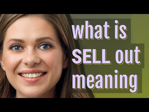 Sell out | meaning of Sell out