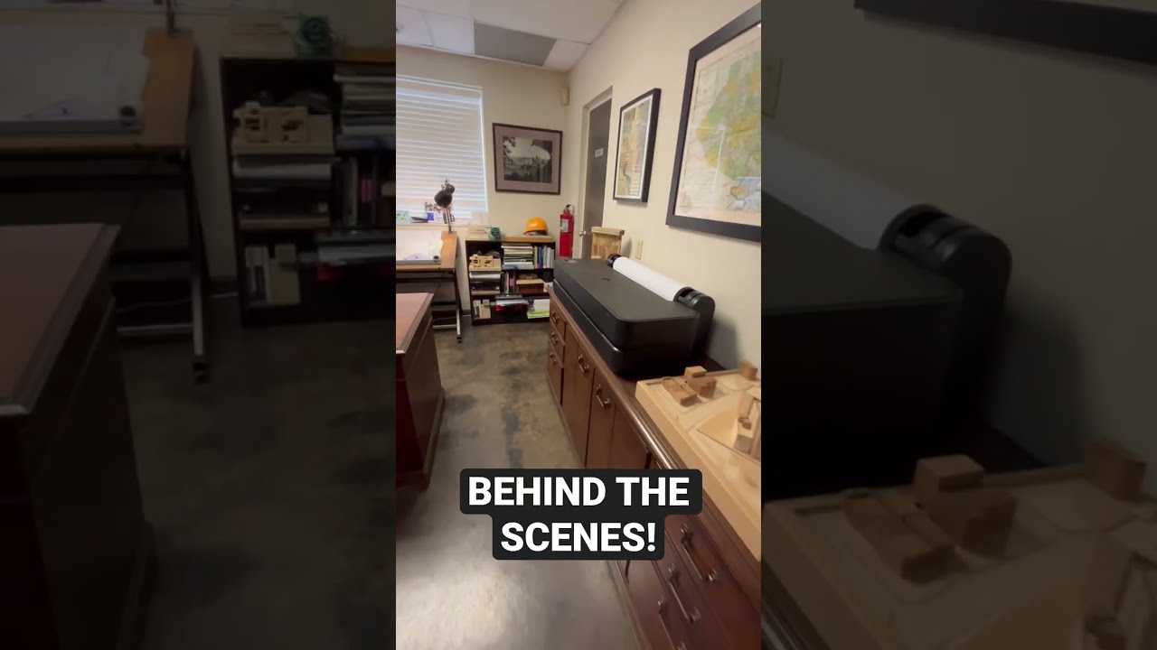 Behind The Scenes: An Architect’s Office Tour & Desk Set-Up #Architecture #Construction #Realestate