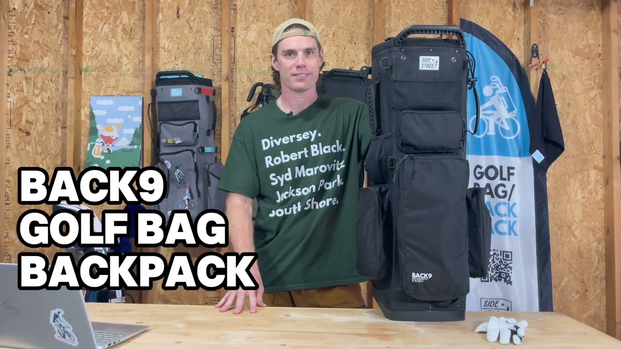 Back9 Golf Bag Backpack Product Overview