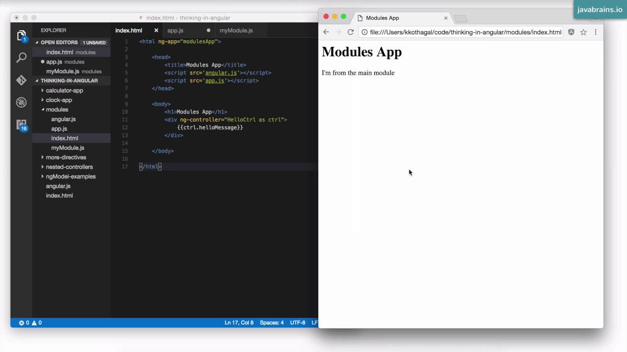 Thinking in Angular1 32 - Angular Modules
