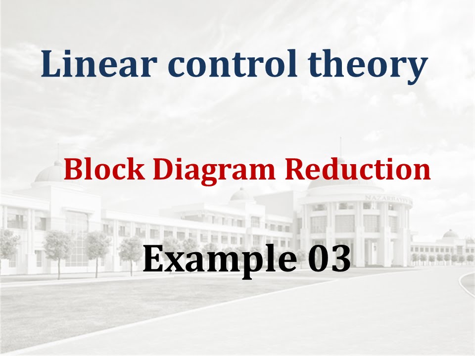 Block diagram reduction - Example 03