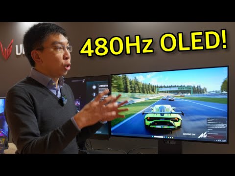 32-inch 4K OLED Gaming Monitor that Can Reach 1300 Nits & 480Hz!