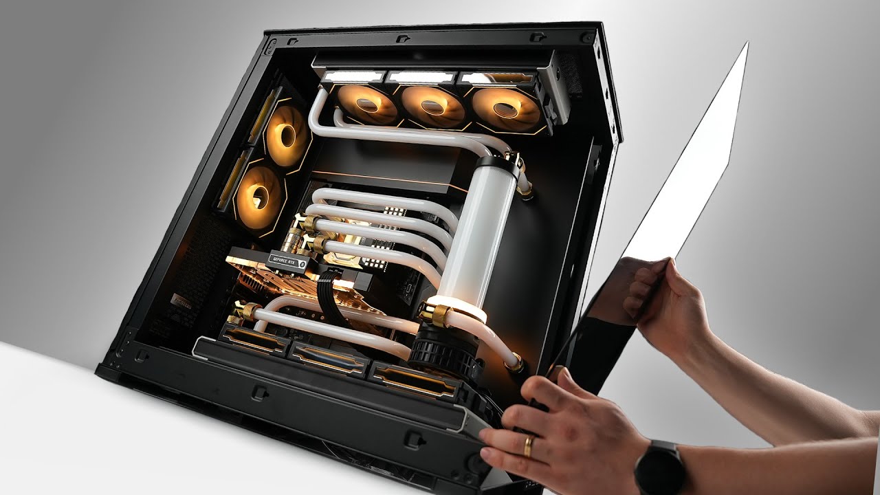 Case Phanteks NV9 MKII, Tempered glass, DRGB, Satin Black (ATX/Mid Tower)