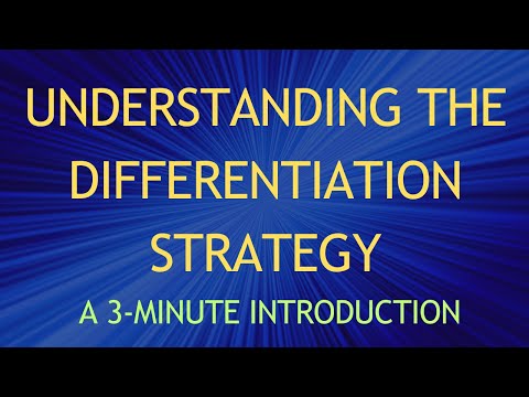 Understanding The Differentiation Strategy: A 3-Minute Introduction