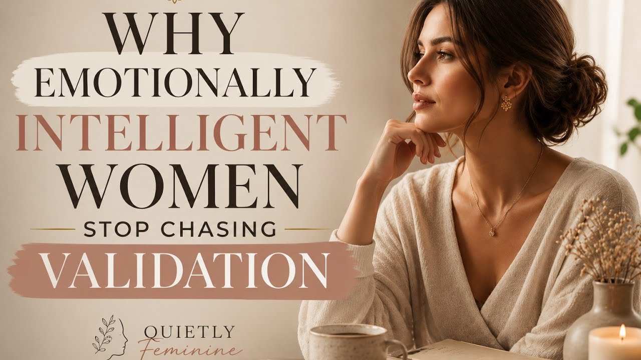 Why Emotionally Intelligent Women Stop Chasing Validation | Feminine Energy Podcast