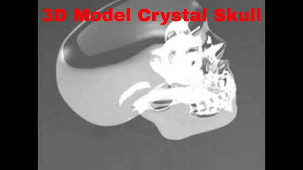 3D Model Crystal Skull Review