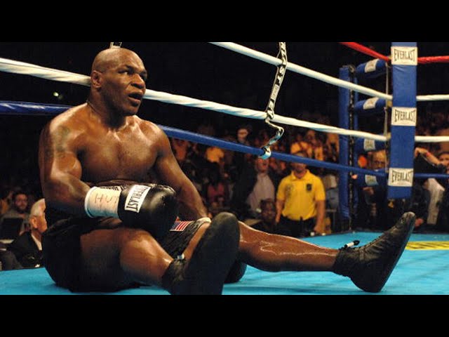 How many times did Mike Tyson lose?