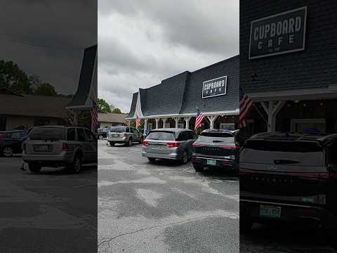 *TMSROYEALS* VISITS CUPBOARD CAFE IN DILLARD GEORGIA!#SHORTS#TMSROYEALS#GEORGIA#CAFE#FOOD#VACATION