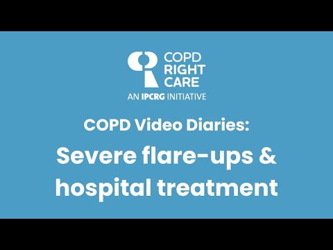 COPD video diaries: severe flare-ups and hospital treatment