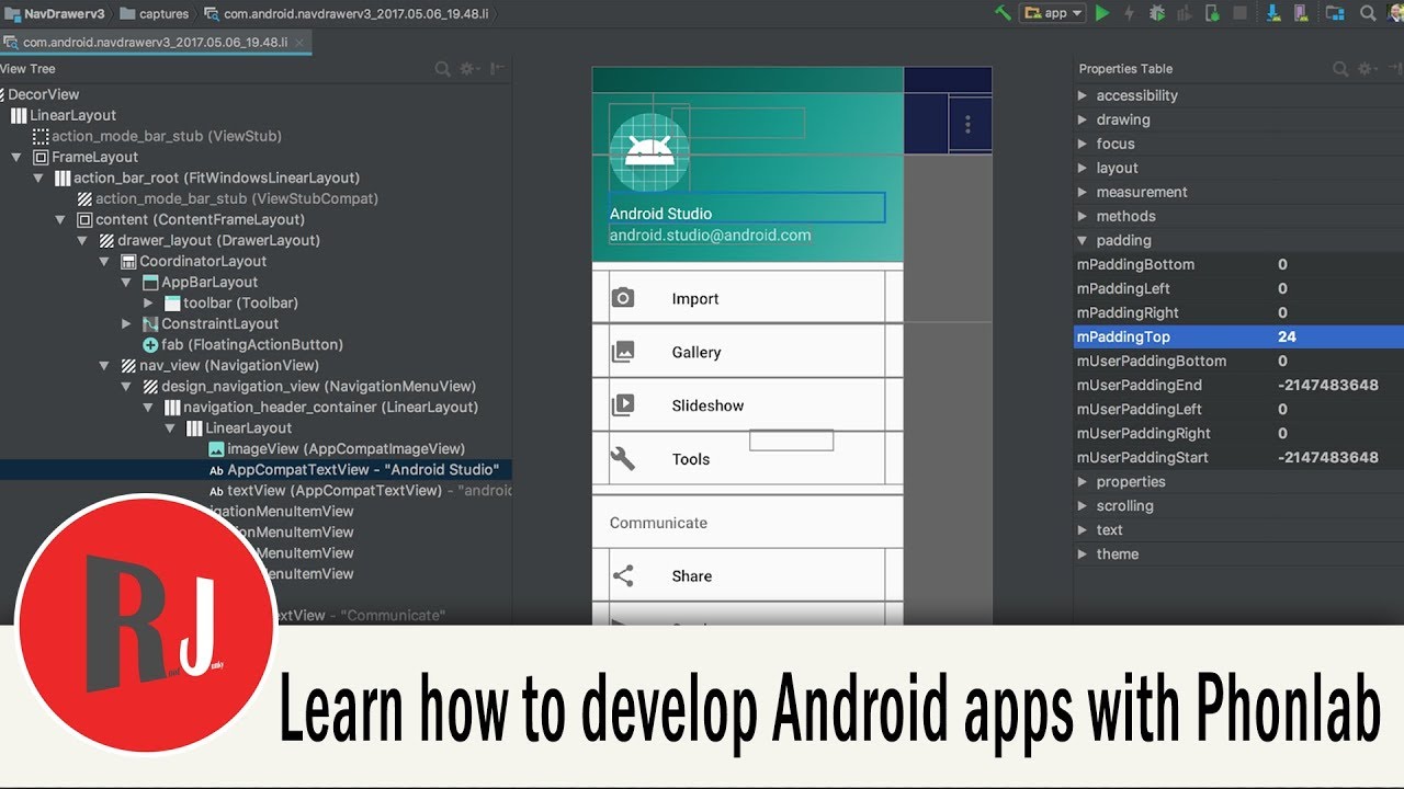 Learn how to develop Android Apps with Phonlab developer course