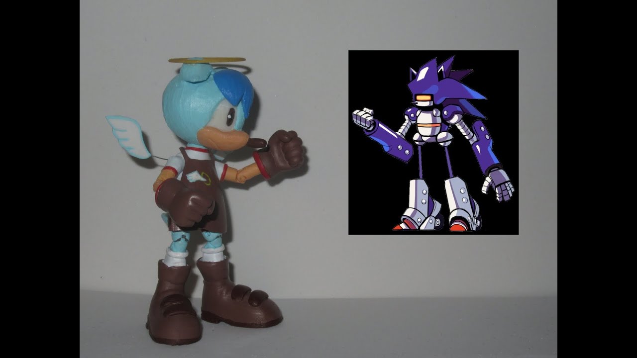 Mecha Sonic Mk 2 custom