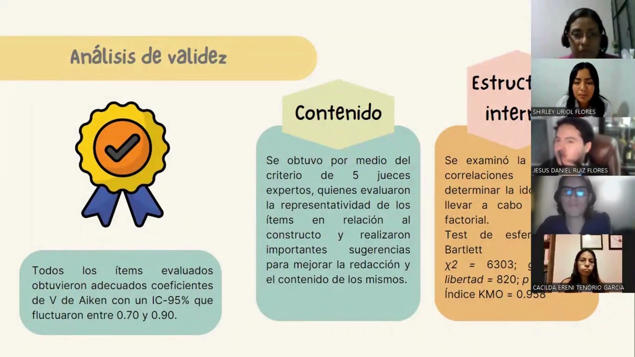 Construcción de Pruebas Psicológicas - Exposición Final.