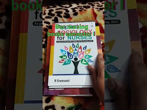 Bsc nursing semester I books As per new Inc syllabus 2021-2022