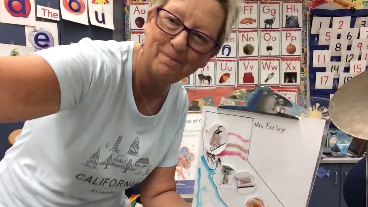 California Symbols Worksheet How to  Fun with Mrs  Farley