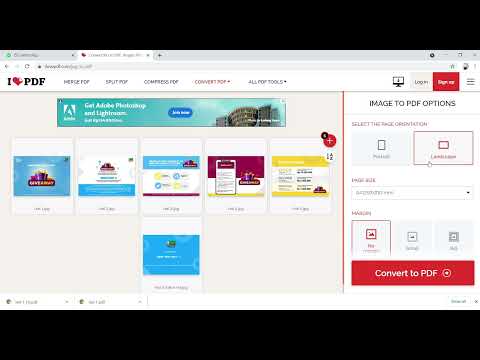 Mengubah File JPG ke PDF Online