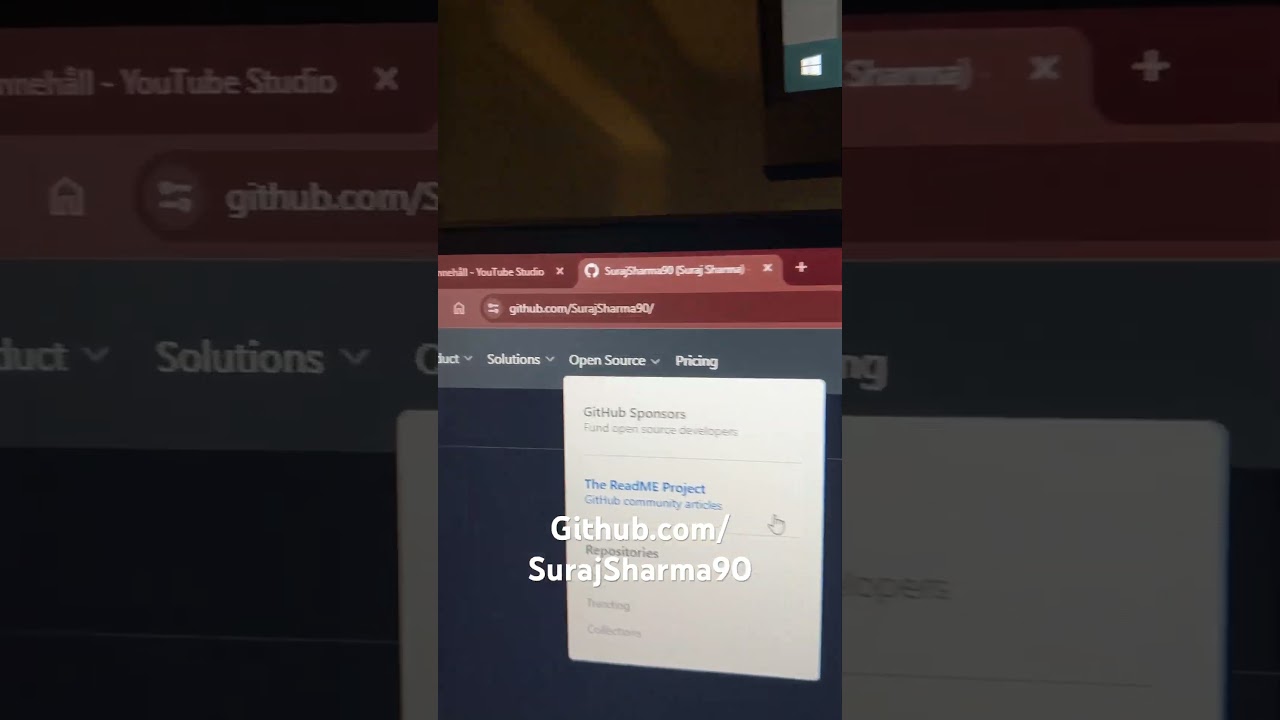 New Github link clarification