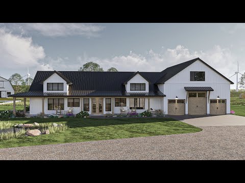 RV GARAGE BARNDOMINIUM HOUSE PLAN | SAGEBRUSH
