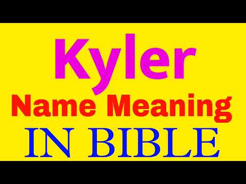 Kyler Name Meaning In Bible | Kyler meaning in English | Kyler name meaning In Bible