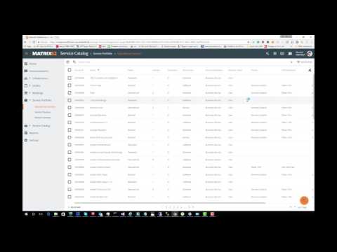 Enable Service, Set, Bundle and Group management in Service Portfolio view