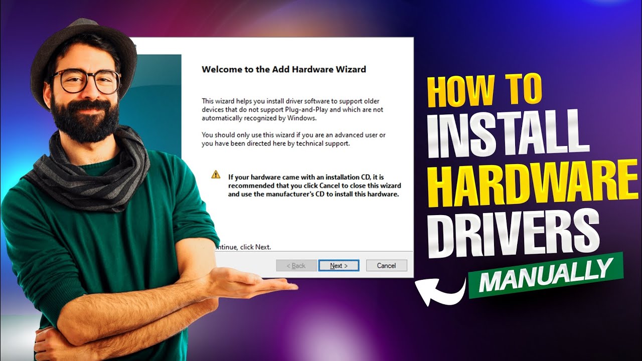 Manually Install Any Driver on Windows Computer