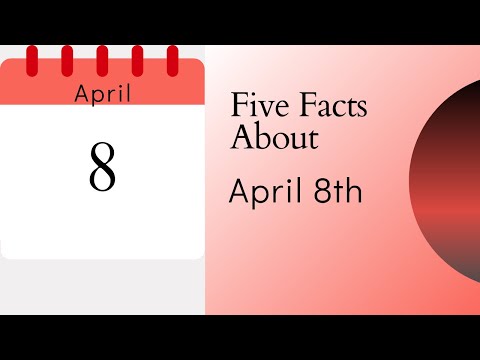 Five interesting events that happened on April 8th #shorts