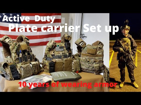 Operational Plate carrier setup