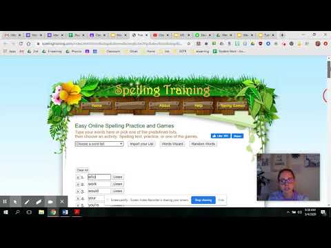 What is Spelling Training?