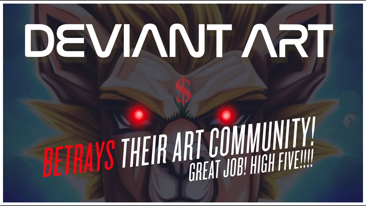 DEVIANT ART JUST MADE A SHOCKING MOVE!