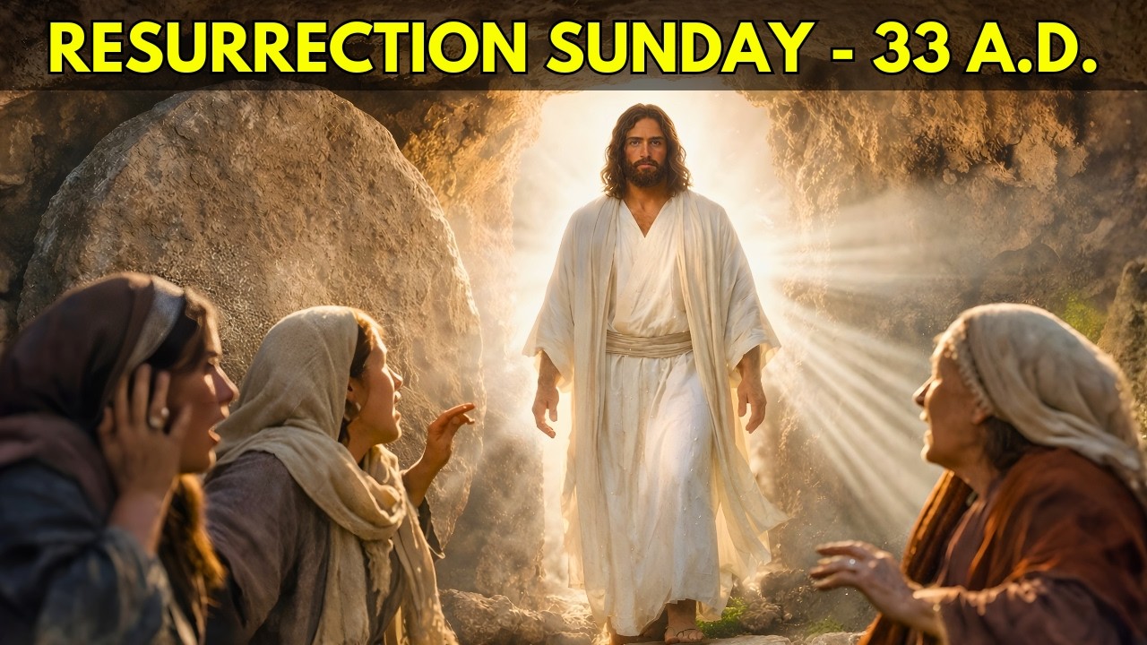 This Was the Resurrection Sunday in Biblical Times | 33 A.D. | Jerusalem on the Most Important Day