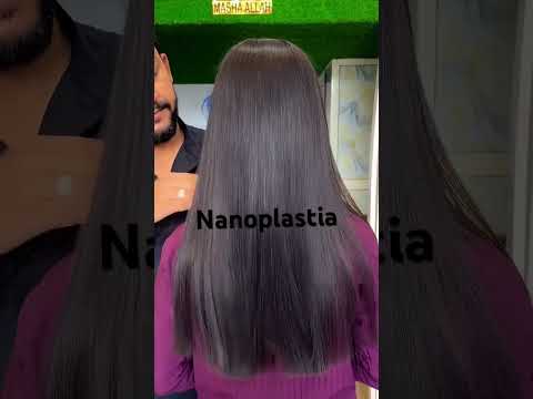 Hair nano treatment 8169447391 #nanoplastia #hairtreatment #salonvideo #hair