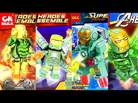 Lego Iron Man Mk37 Minifigures Collection