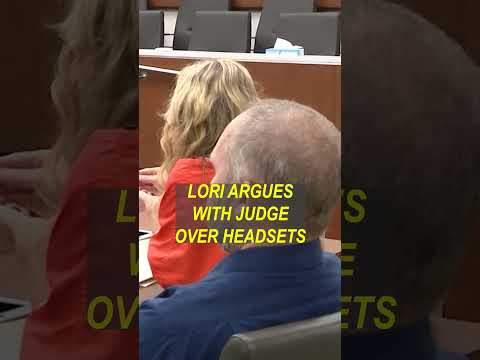 Lori Vallow #Daybell argues with judge over who gets to wear headsets at #trial