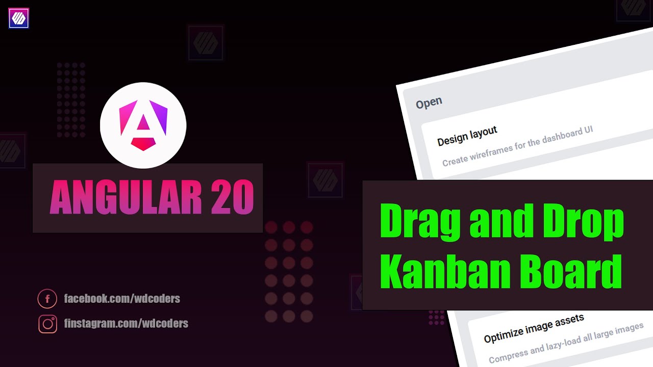 Build Drag and Drop Kanban Board in Angular | Task Board with Tailwind CSS